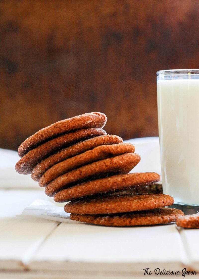 The Very Best Gingersnap Cookies- The Delicious Spoon