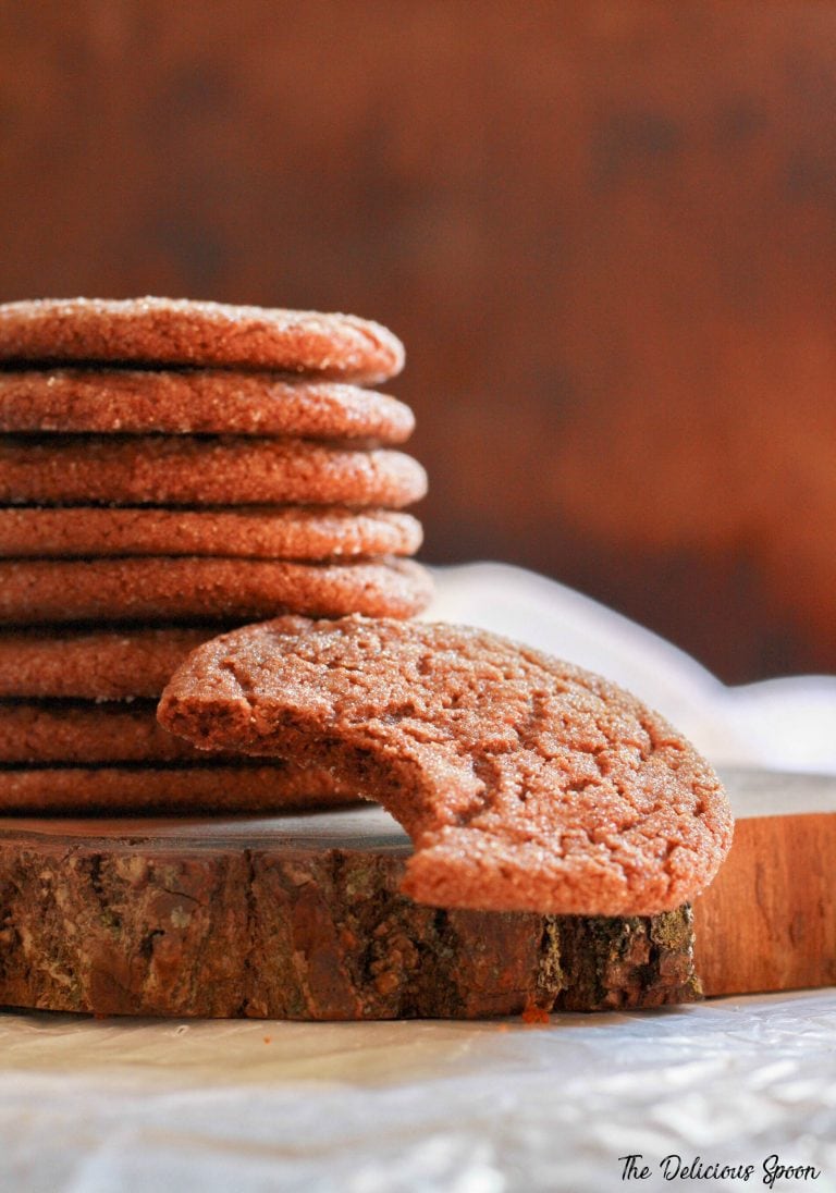 The Very Best Gingersnap Cookies- The Delicious Spoon