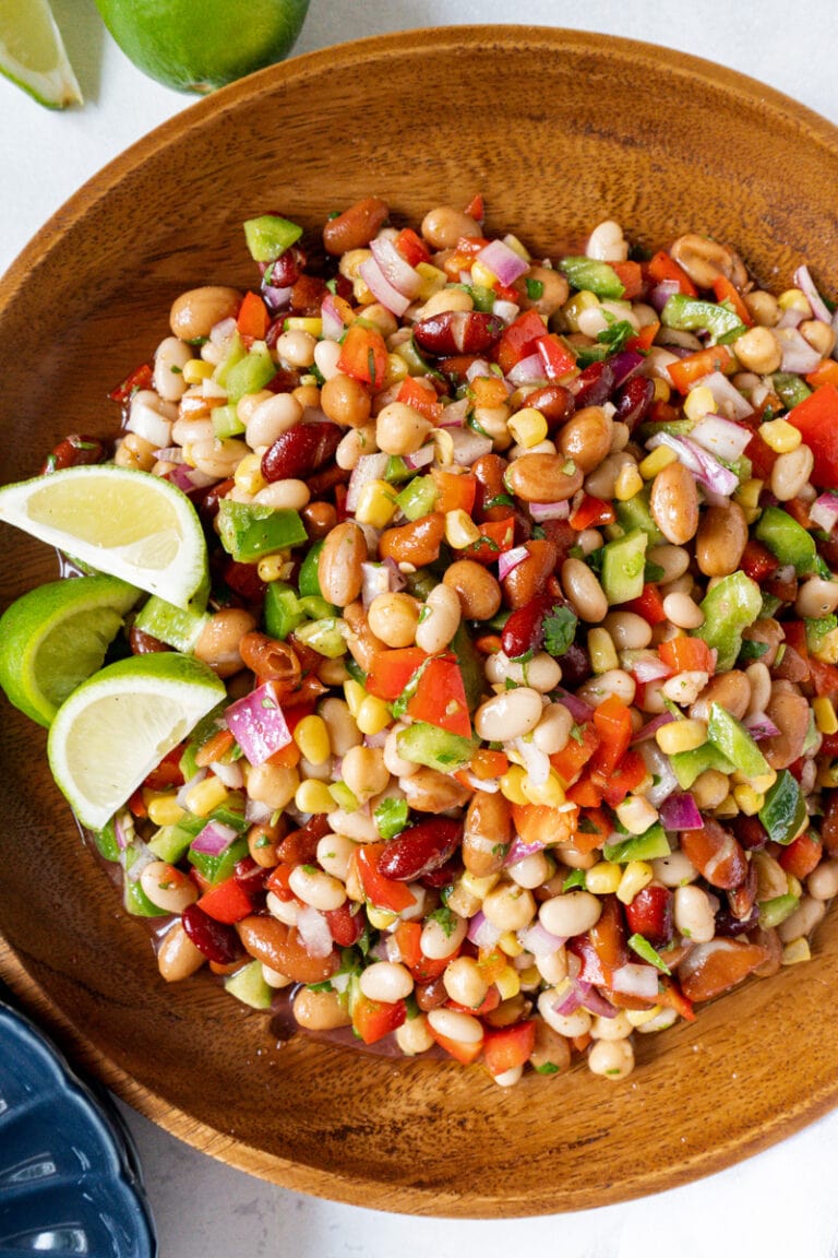 Quick and Easy Mexican Bean Salad Recipe