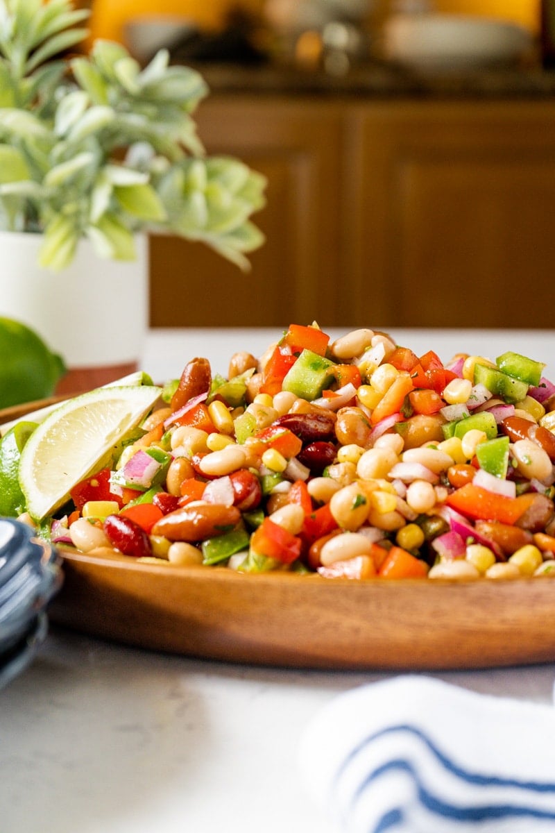 Quick and Easy Mexican Bean Salad Recipe