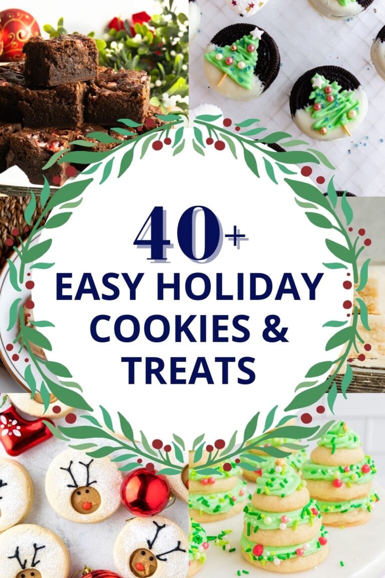 40+ Easy Holiday Cookies and treats - The Delicious Spoon