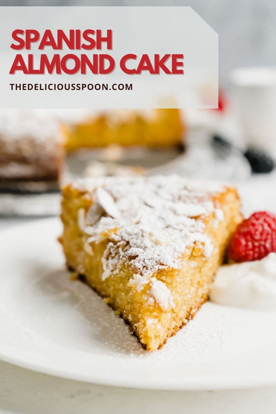 Spanish Almond Cake with Berries - The Delicious Spoon