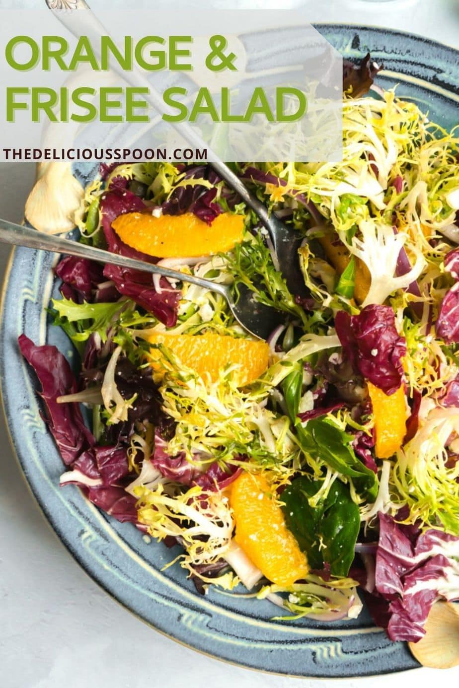 Orange & Frisee Salad Recipe - The Delicious Spoon