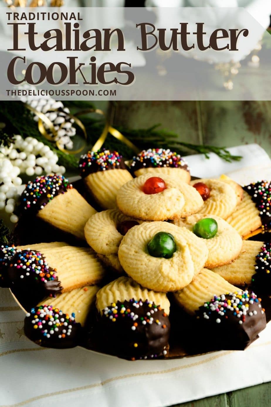 Traditional Italian Sandwich Cookies - Dressed up 4 ways!