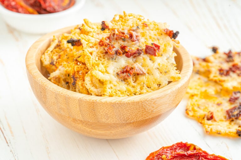 Crispy Cheddar Cheese Chips Ready in Just 10 Minutes!