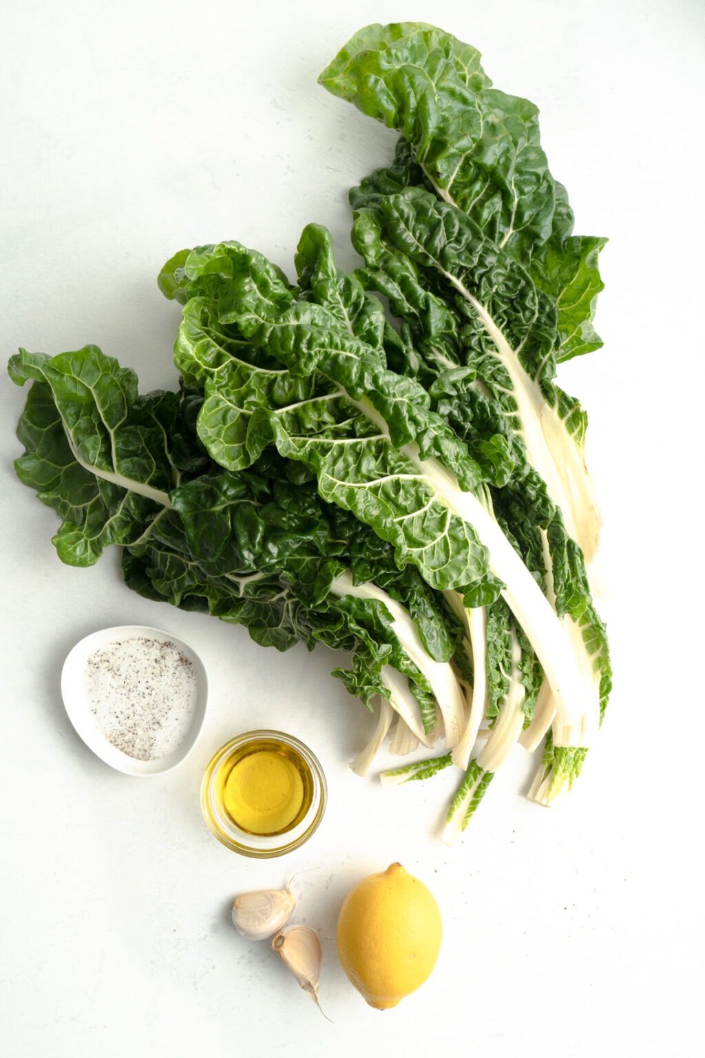 Garlicky Sauteed Chard - A perfect side to fish or chicken.