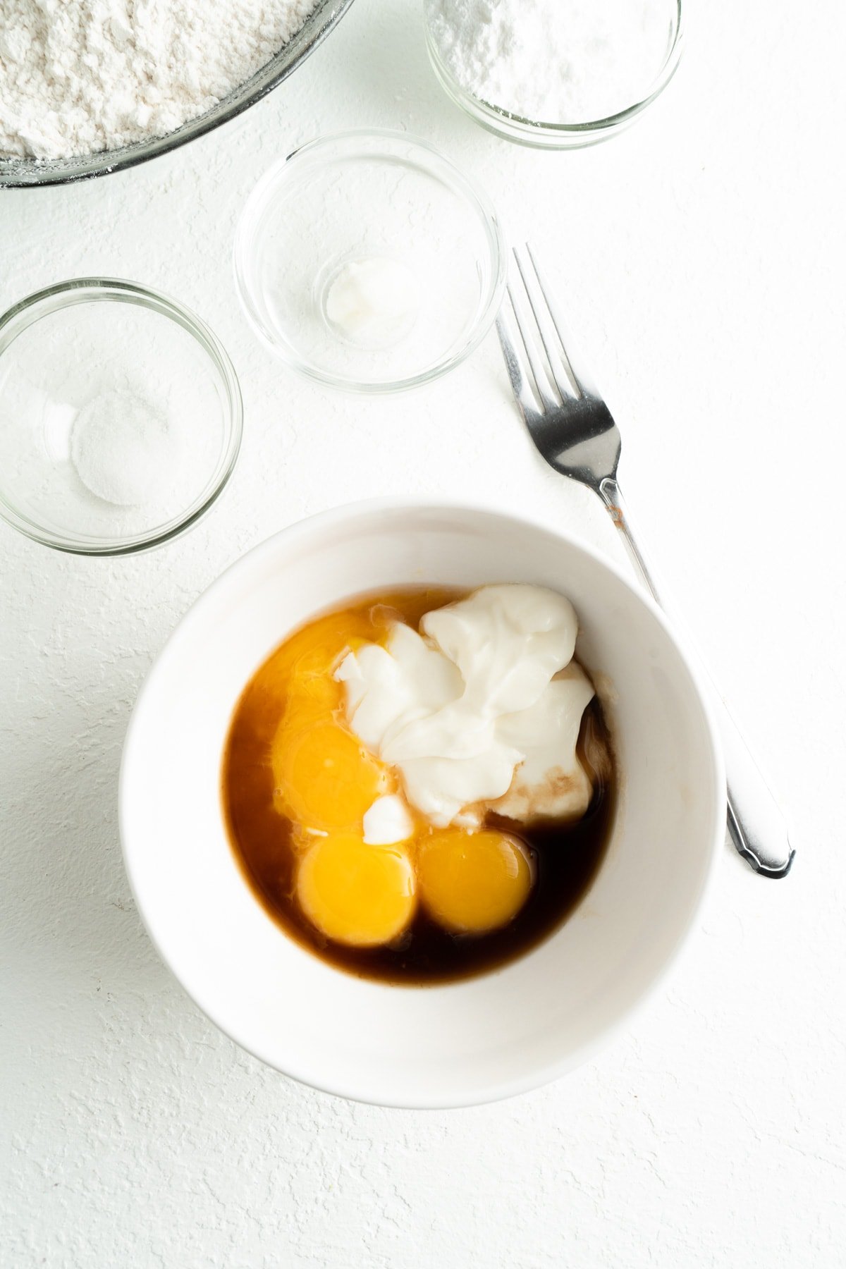 Chrusciki - light and airy fried pastries dusted in powdered sugar