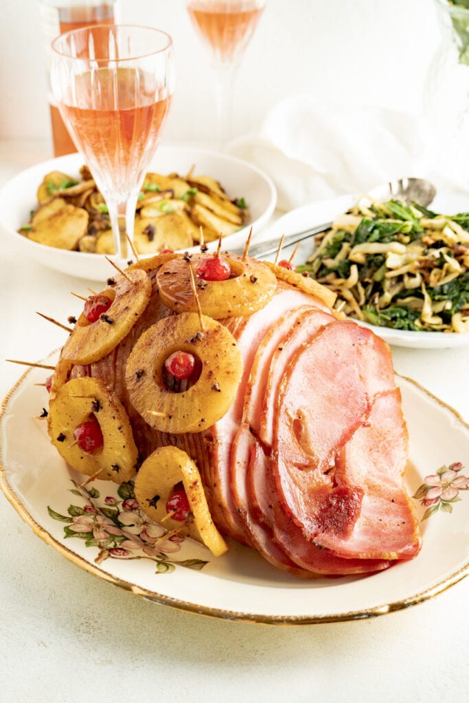 Simple Honey Glazed Spiral Ham - Feeds A Whole Family! - The Delicious ...