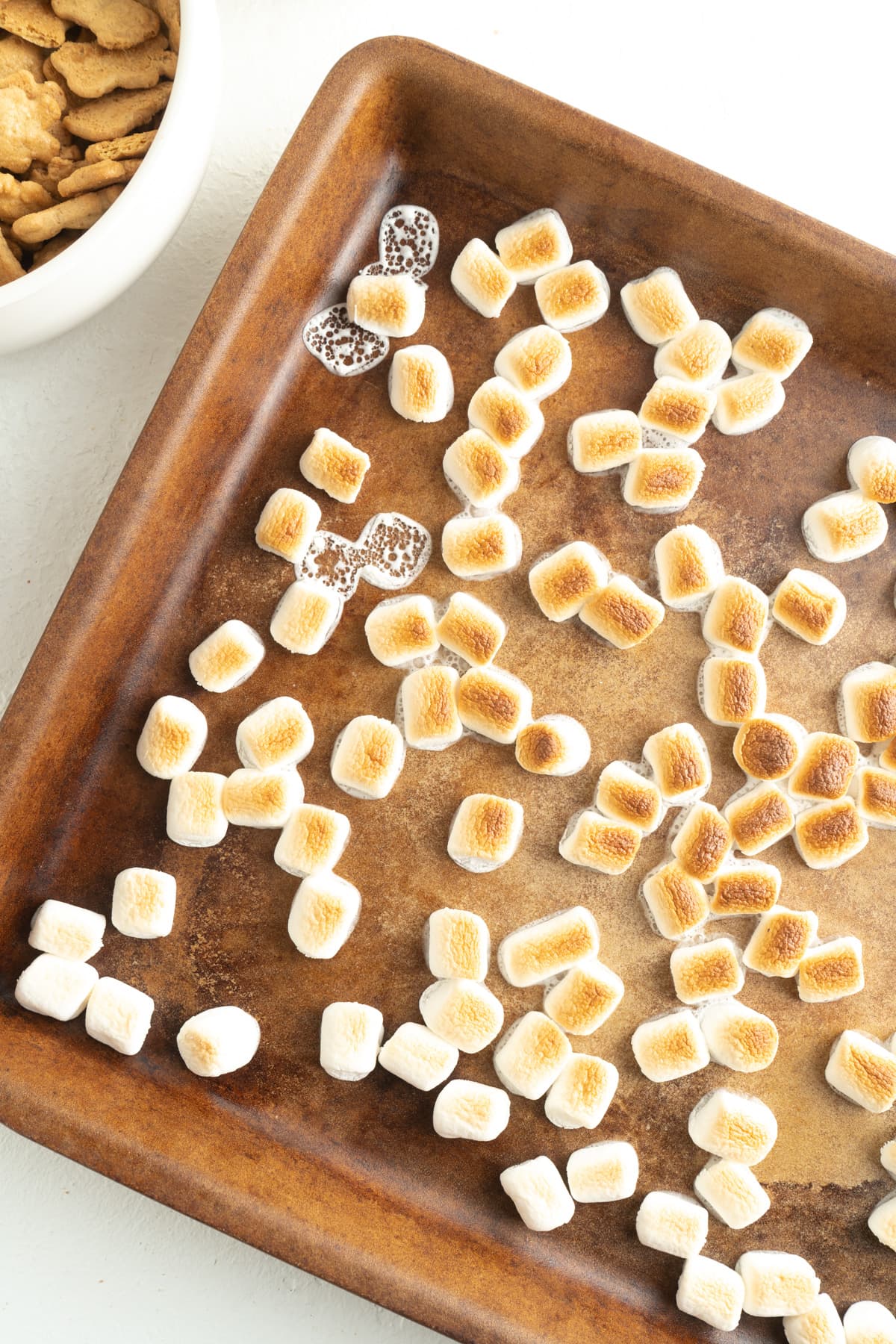 Smores Mix - a snack you can make all year. No bonfire needed!