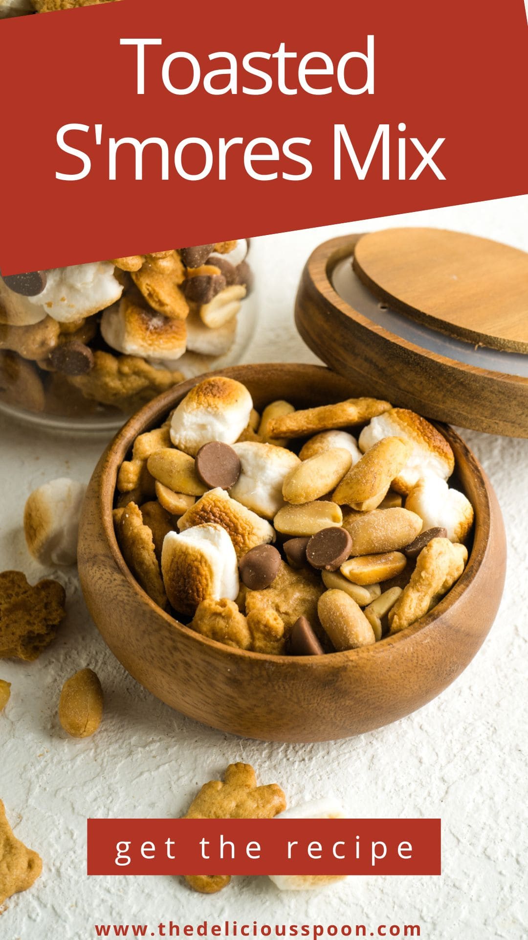 Smores Mix - a snack you can make all year. No bonfire needed!