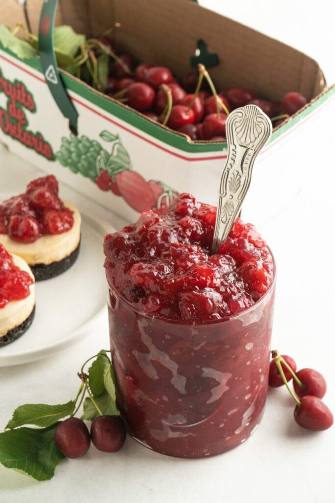 Homemade Cherry Pie Filling Recipe (Just 4 Ingredients!)