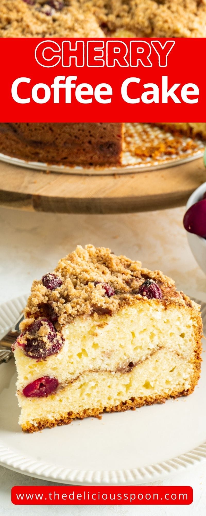 Easy Cherry Coffee Cake Recipe