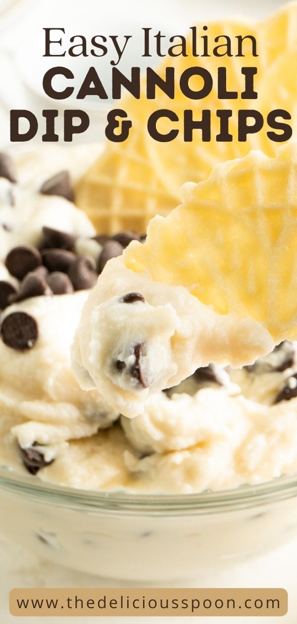 Easy Cannoli Dips and Chips - The Delicious Spoon