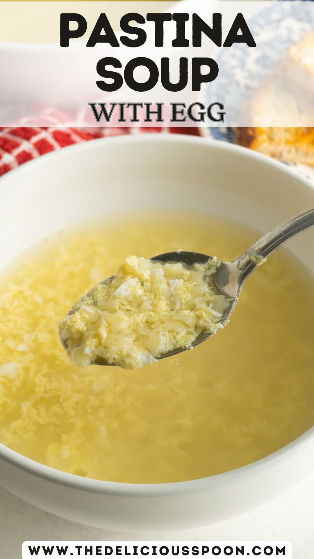 Quick & Easy Pastina Soup with Egg (Ready in 10 Minutes!)