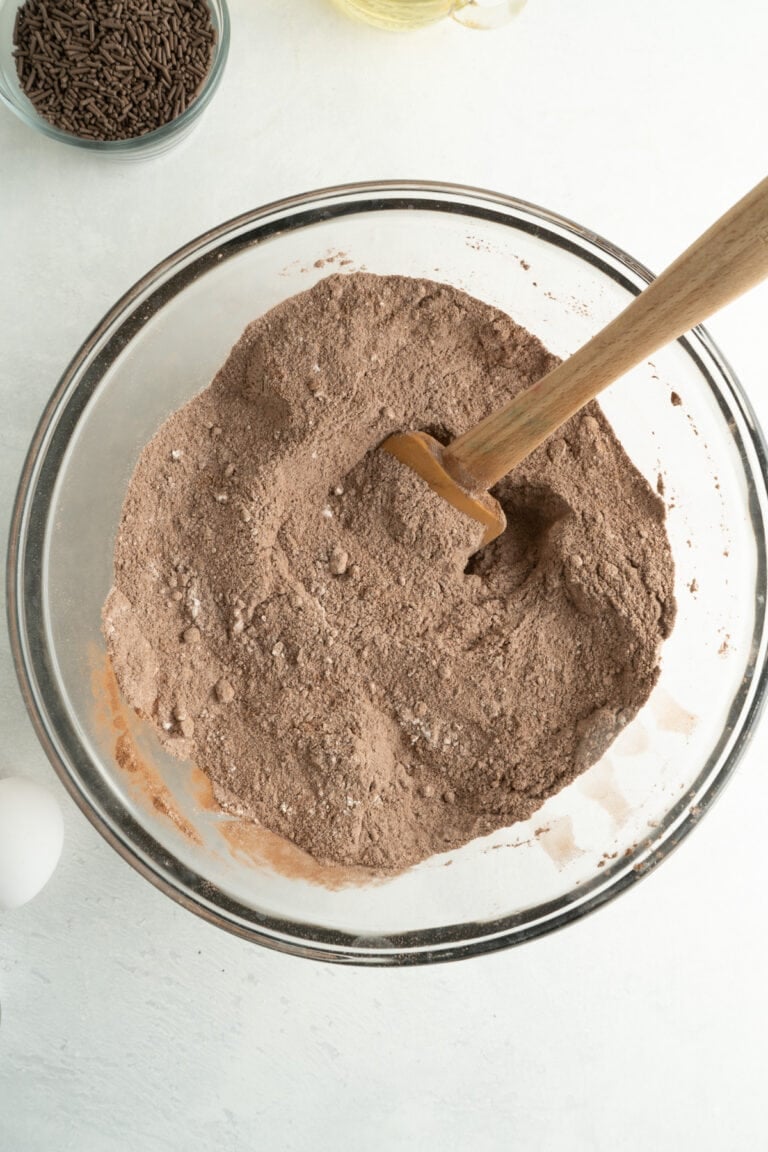 Decadent & Simple Layered Mocha Cream Filled Cake Recipe- The Delicious Spoon