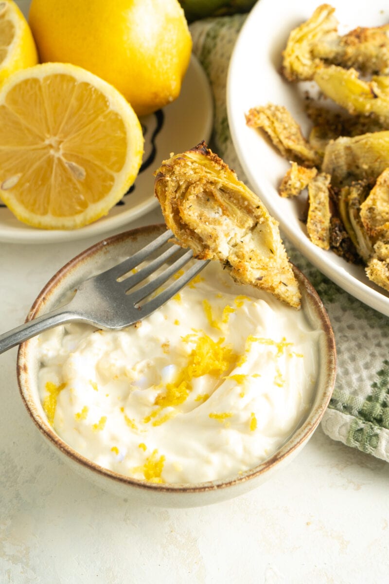 Tangy and Creamy Greek Lemon Garlic Aioli Recipe - The Delicious Spoon