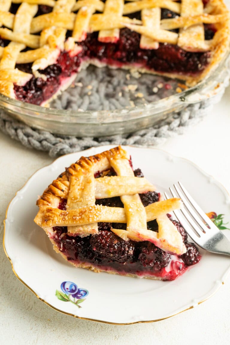 An Easy Homemade Blackberry Pie Recipe - The Delicious Spoon