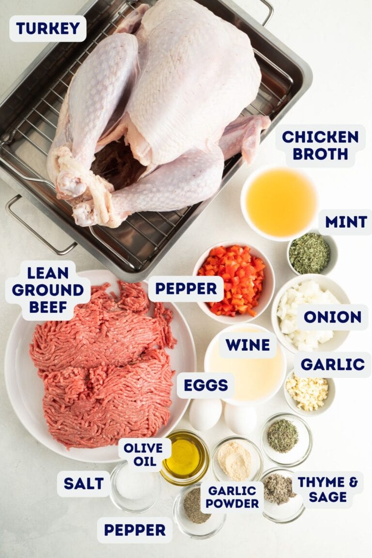 Italian Ground Beef Stuffing - Flavorful and Filling!- The Delicious Spoon