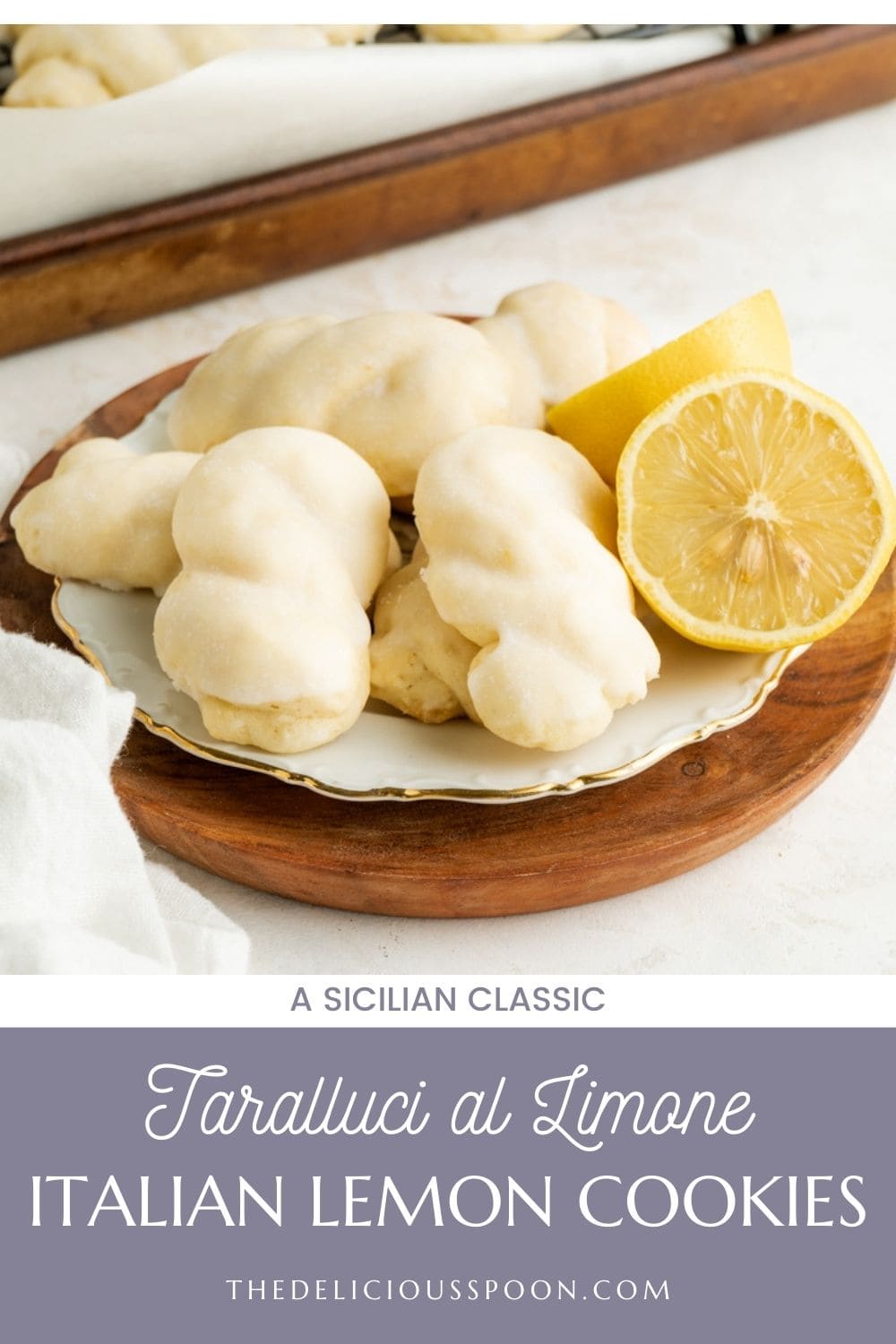 Simple Southern Italian Lemon Cookies know as Tarallucci- The Delicious ...