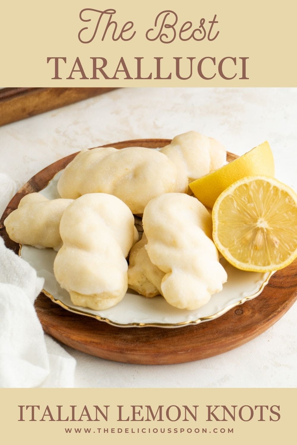 Simple Southern Italian Lemon Cookies know as Tarallucci- The Delicious ...