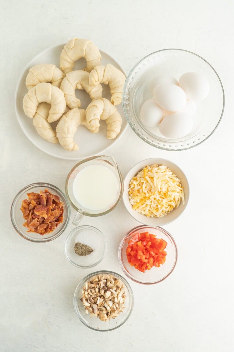 Pie For Breakfast! - Flaky croissants cradling a fluffy omelette ...