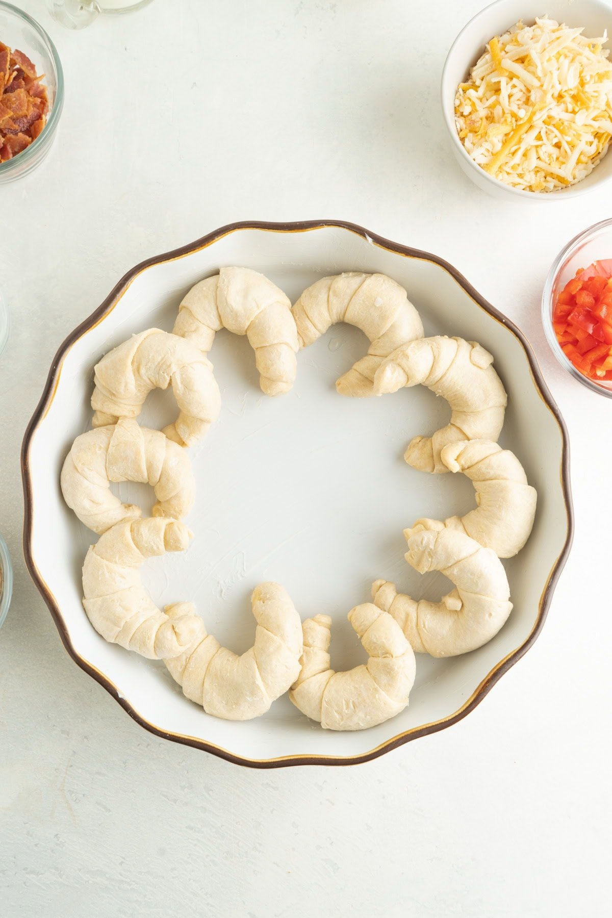 Pie For Breakfast! - Flaky croissants cradling a fluffy omelette ...